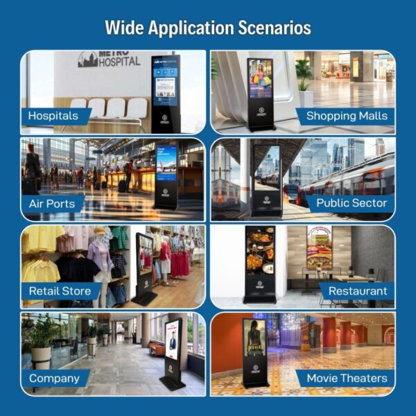 32 Inch Android Touch Screen Kiosk Display - www.xexagonshop.com