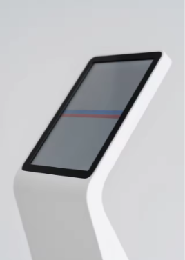 32″Smart Kiosk Enclosure with Metal Stand for Interactive Digital ...